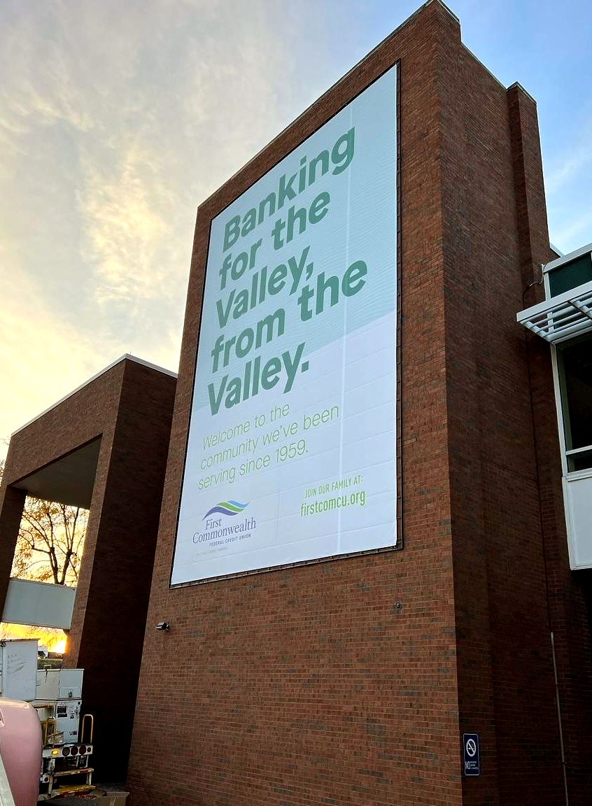 Wallscape of the Week: BannerFrame Makes Cents For Banks