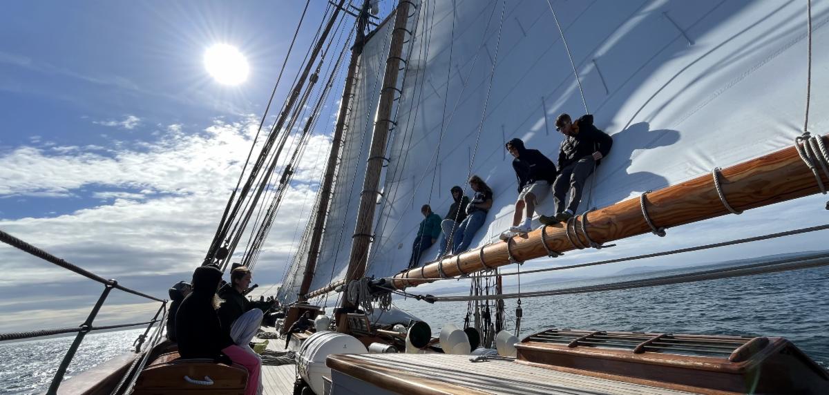 Experience outdoor education at sea