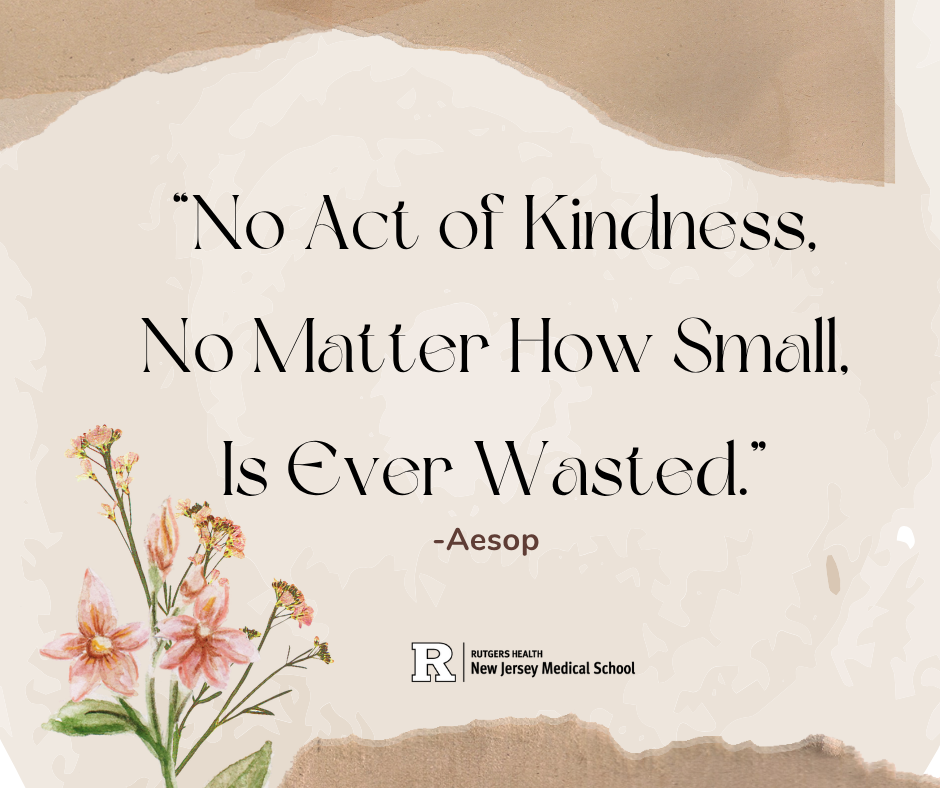 Rutgers NJMS Spotlight - World Kindness Day 2025 Highlights