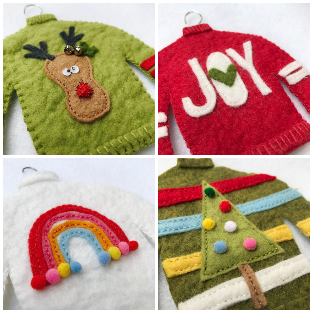 NOT SO UGLY CHRISTMAS SWEATER ONLINE WORKSHOP