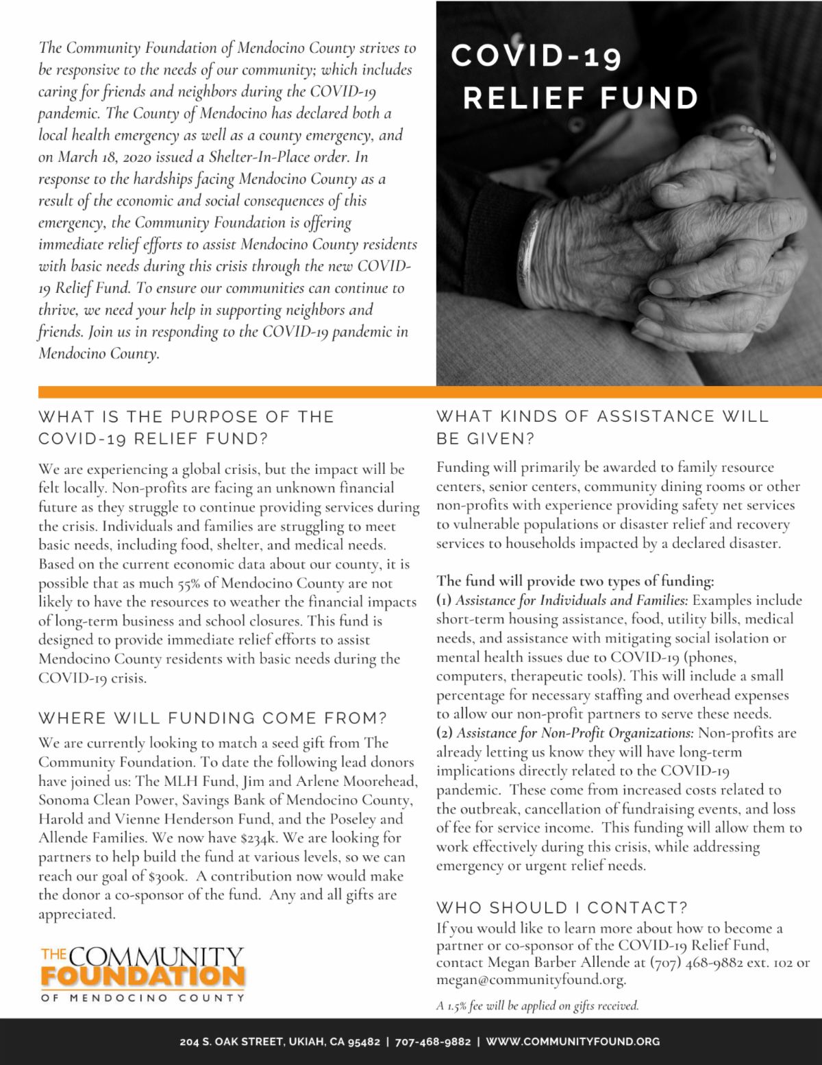 COVID-19 Relief Fund