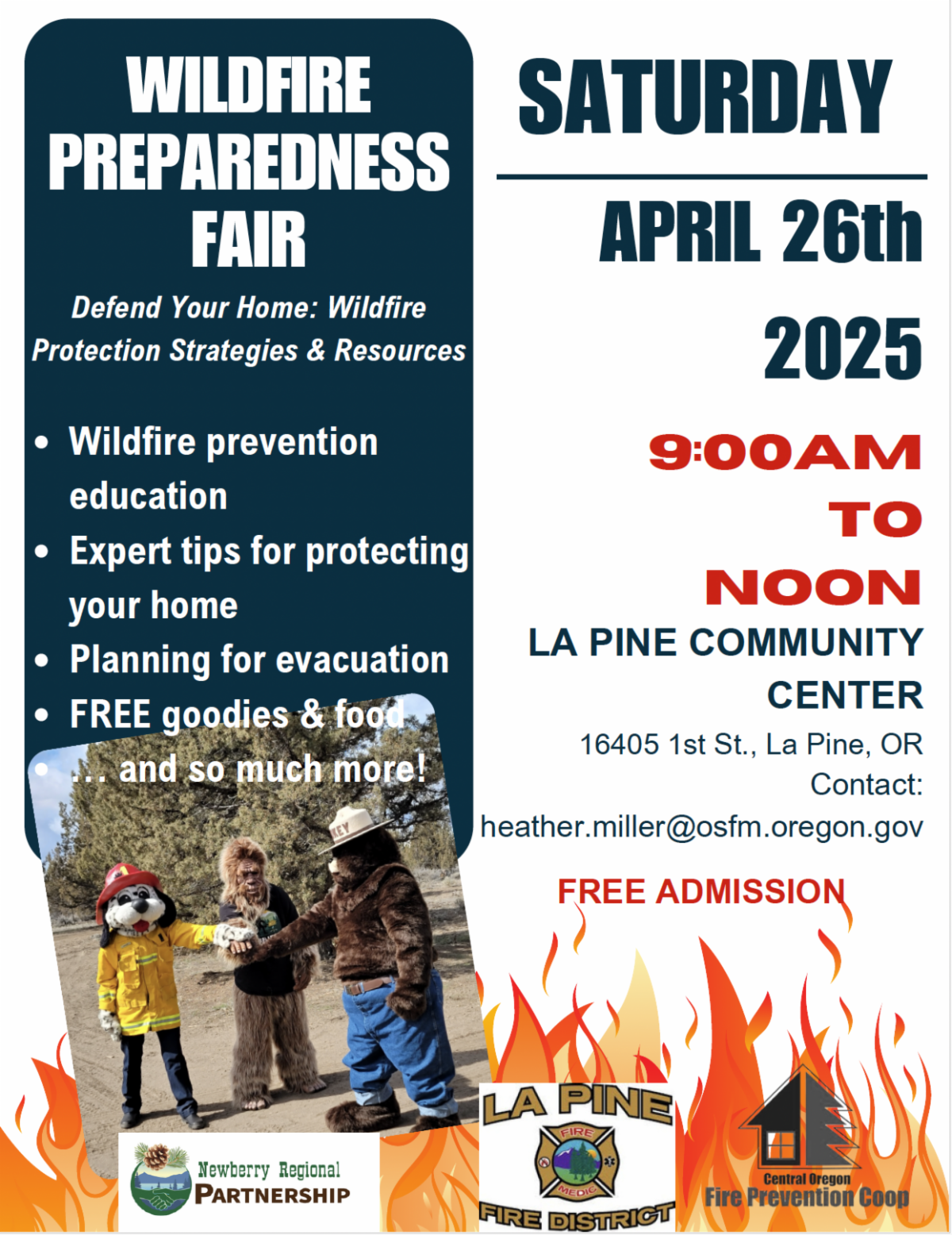 Newberry Regional Partnership - Wildfire Preparedness Fair & Strategic Action Plan
