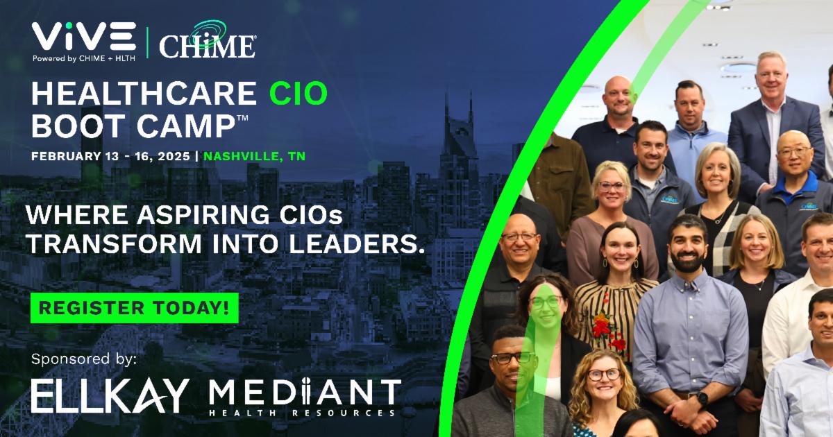Embrace the Power of Human Connection at the CHIME Healthcare CIO Boot ...