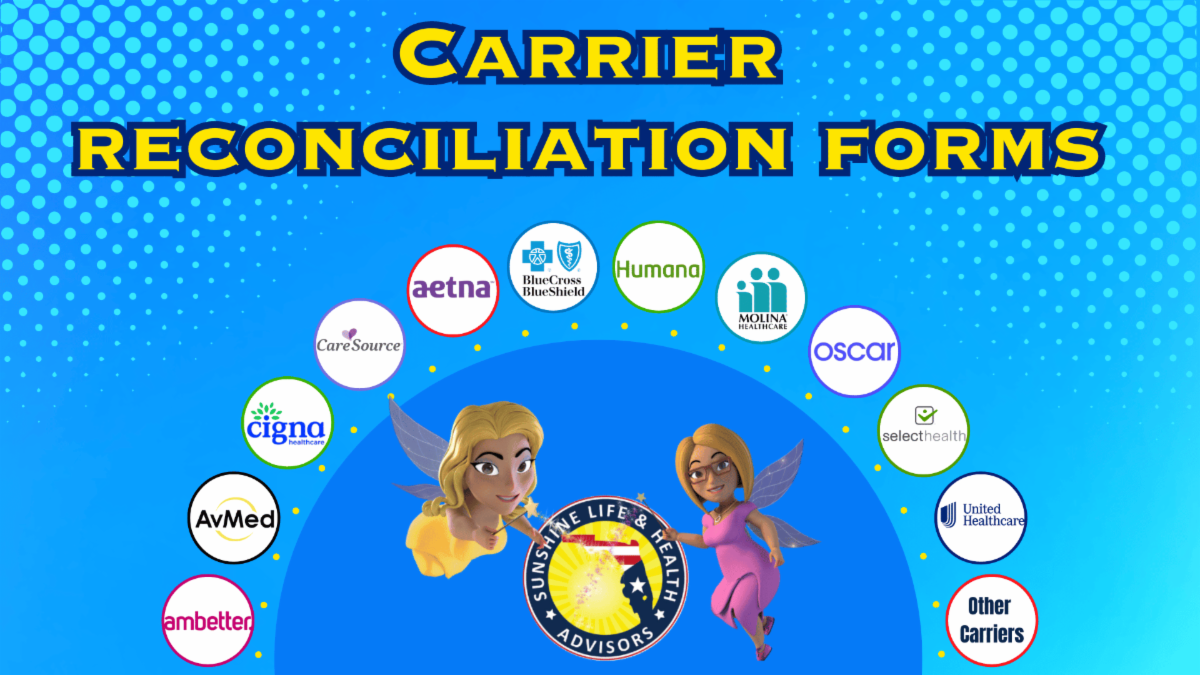 Carrier Reconcilation Forms - revised 11.21.24