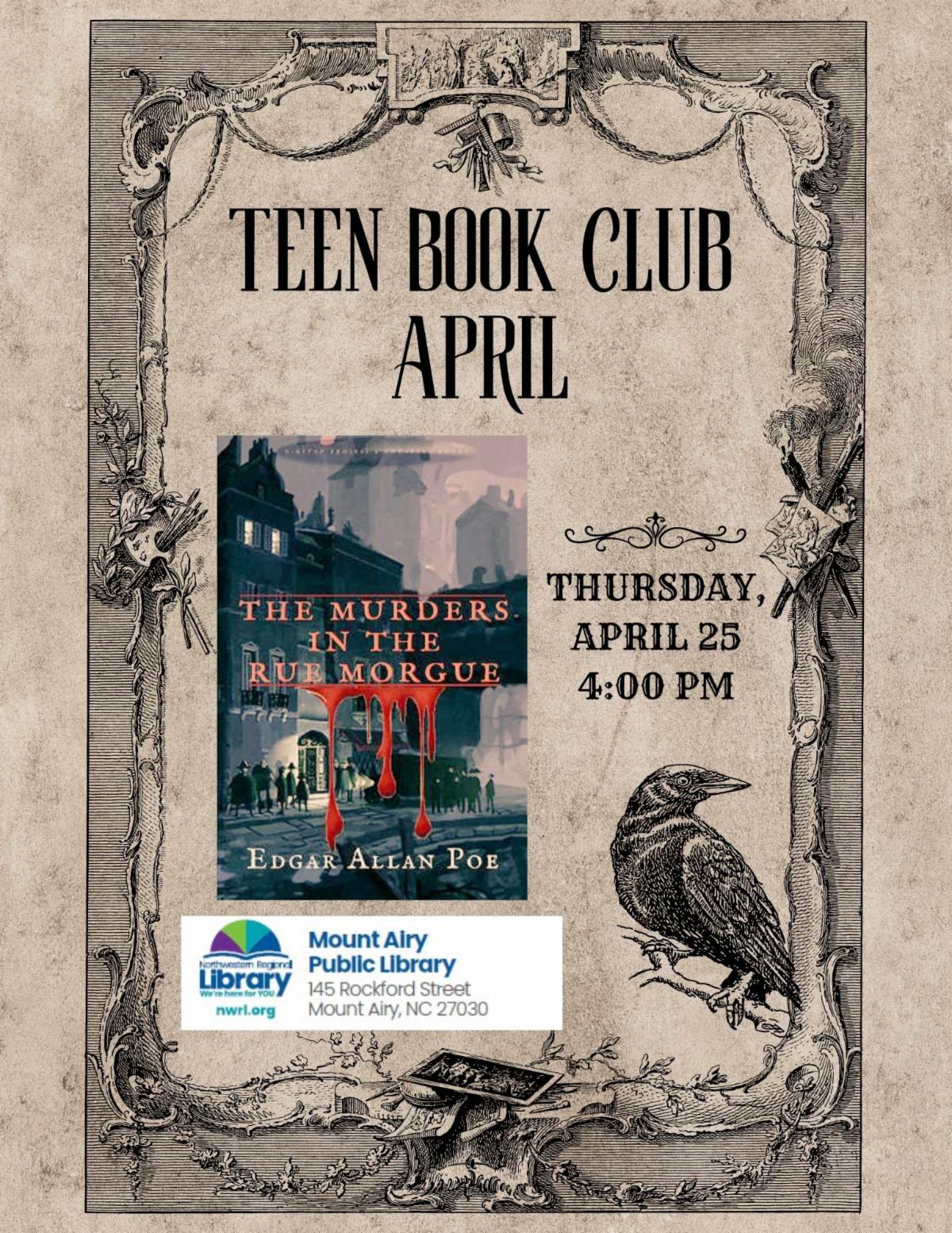 Mount Airy Public Library Events for April