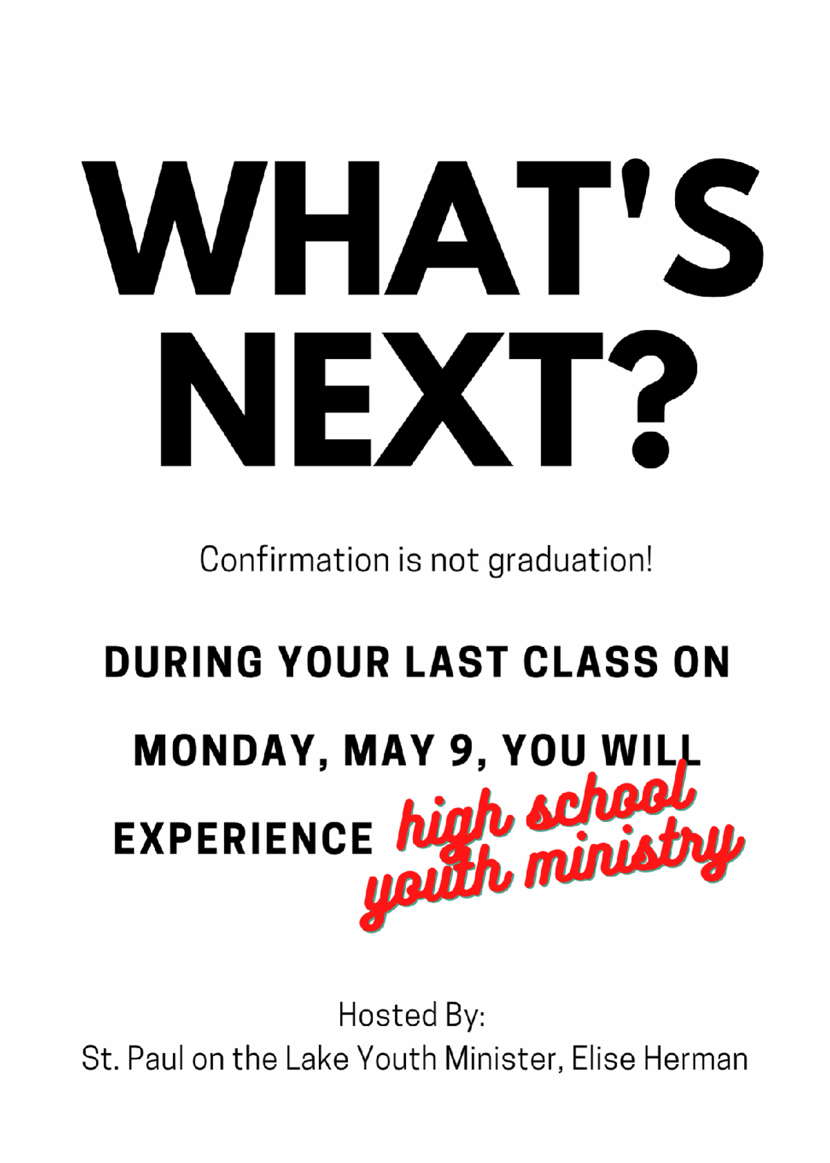 Religious Education Newsletter May 2022