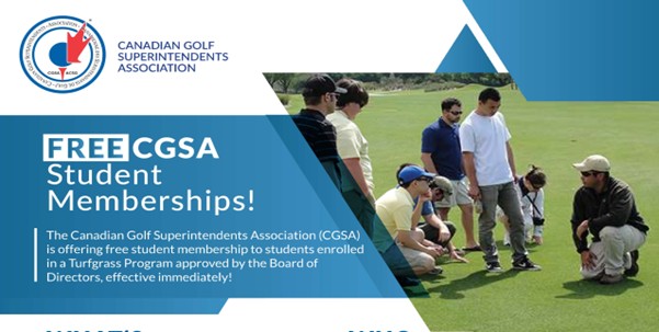 FREE CGSA Student Memberships!