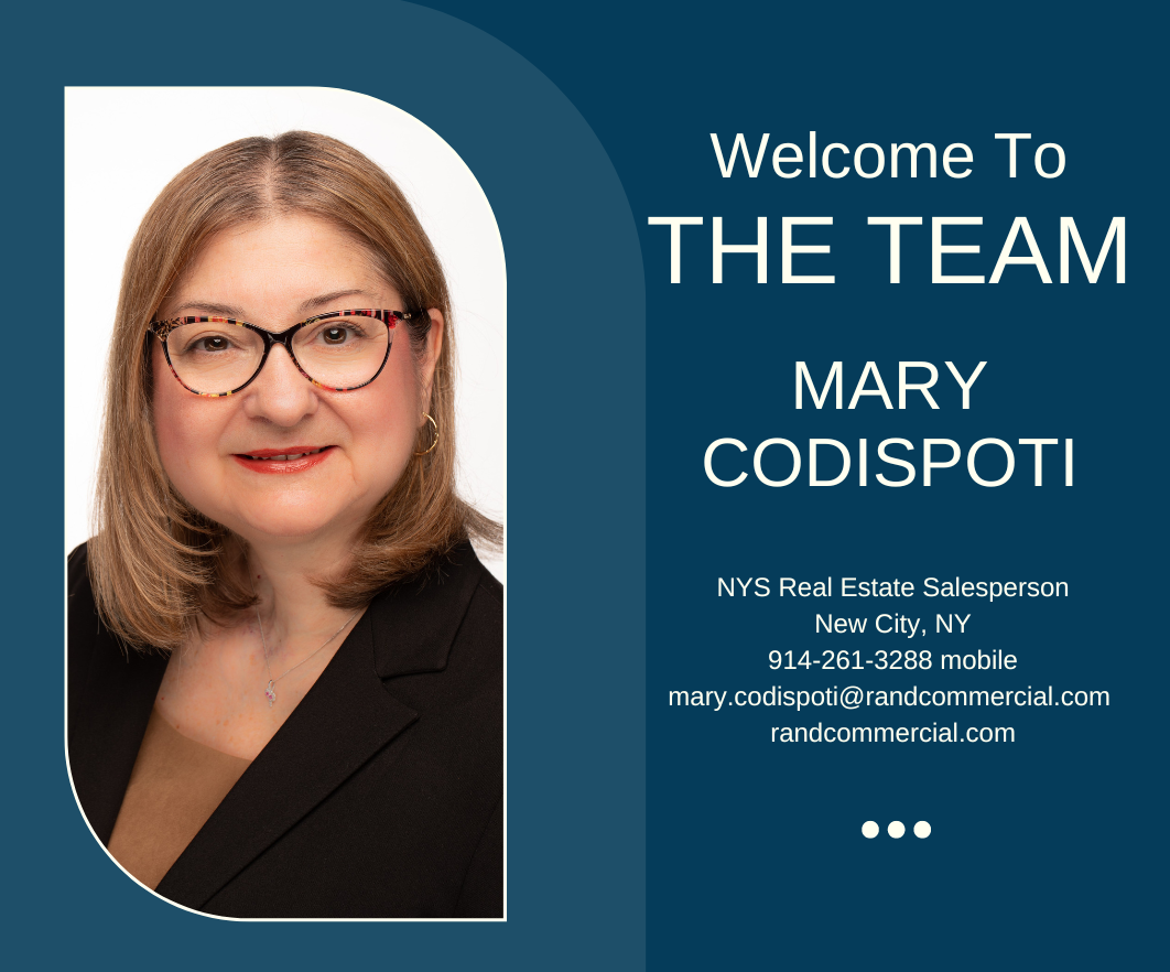 RAND COMMERCIAL WELCOMES TO OUR TEAM