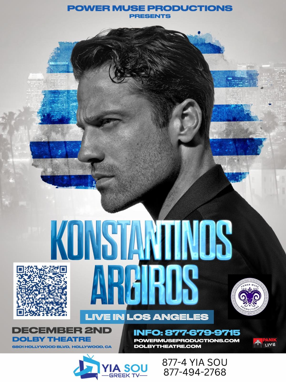 KONSTANTINOS ARGIROS IN LOS ANGELES