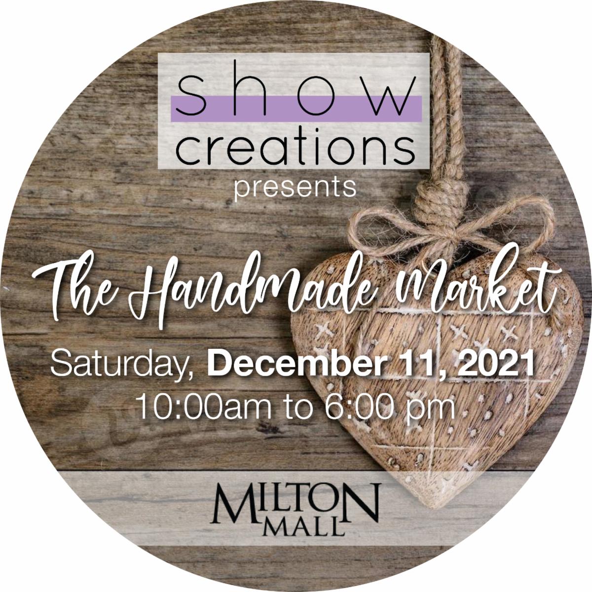 Handcrafted Artisan Market - MILTON MALL (Located in the common area of ...