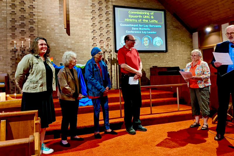 Epworth Commissioned As Congregation-Led Church! Sunday Worship; Weed ...