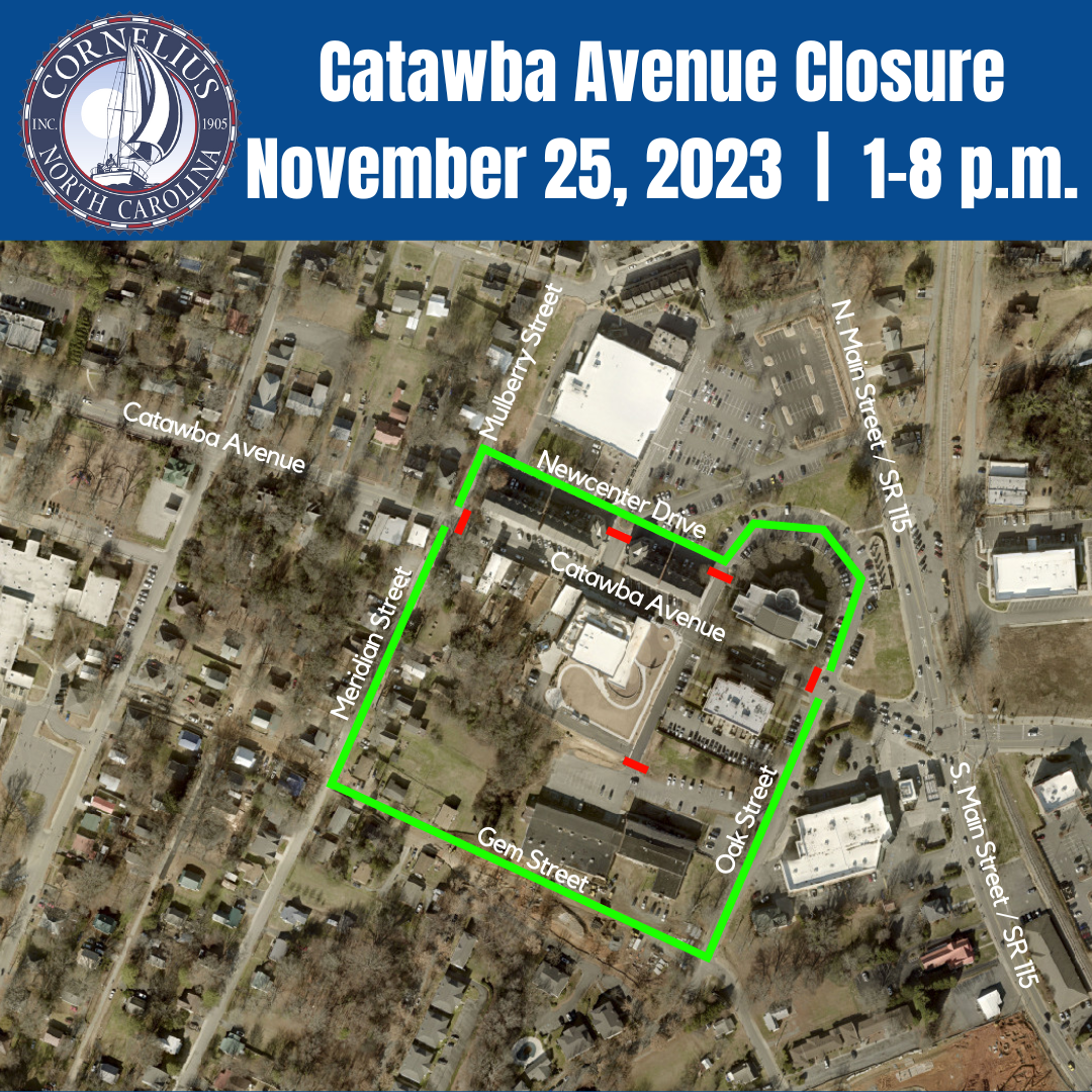 PRESS RELEASE: Catawba Avenue Closure 11/25