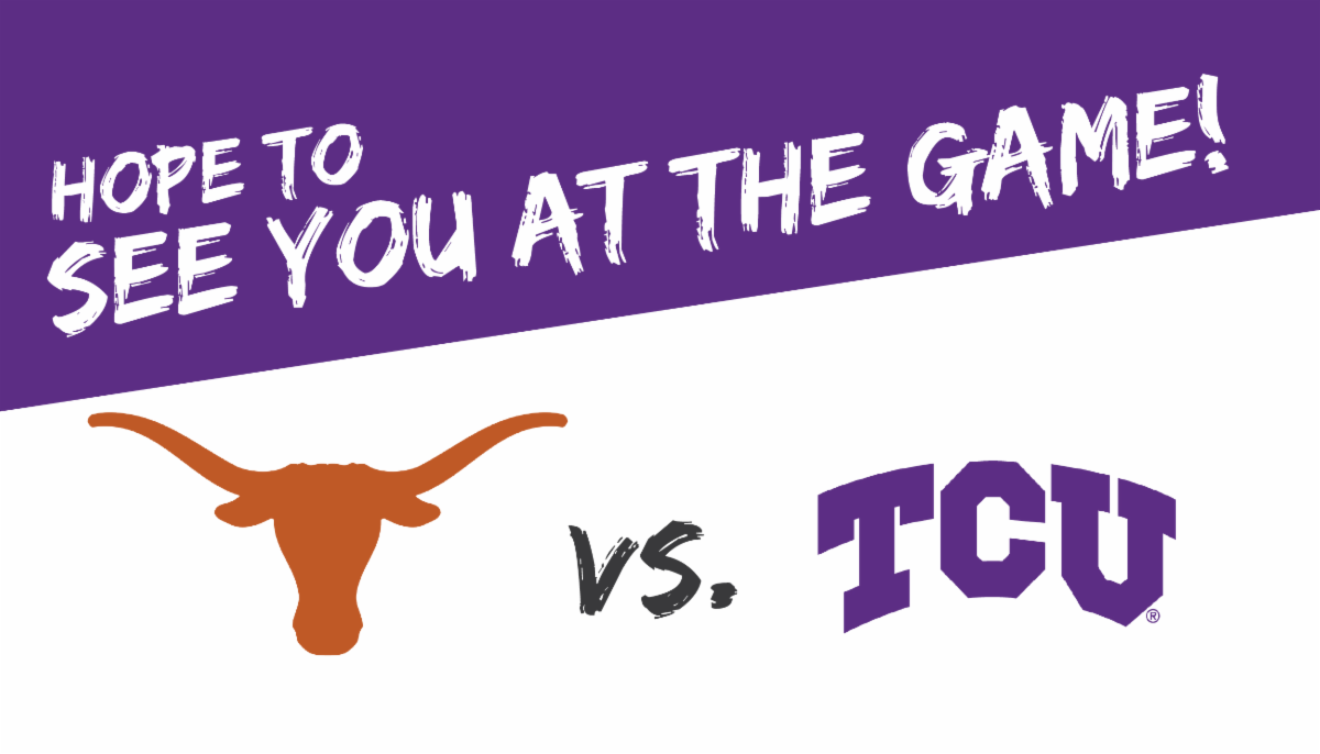 Trinity Tailgate: Texas vs. TCU