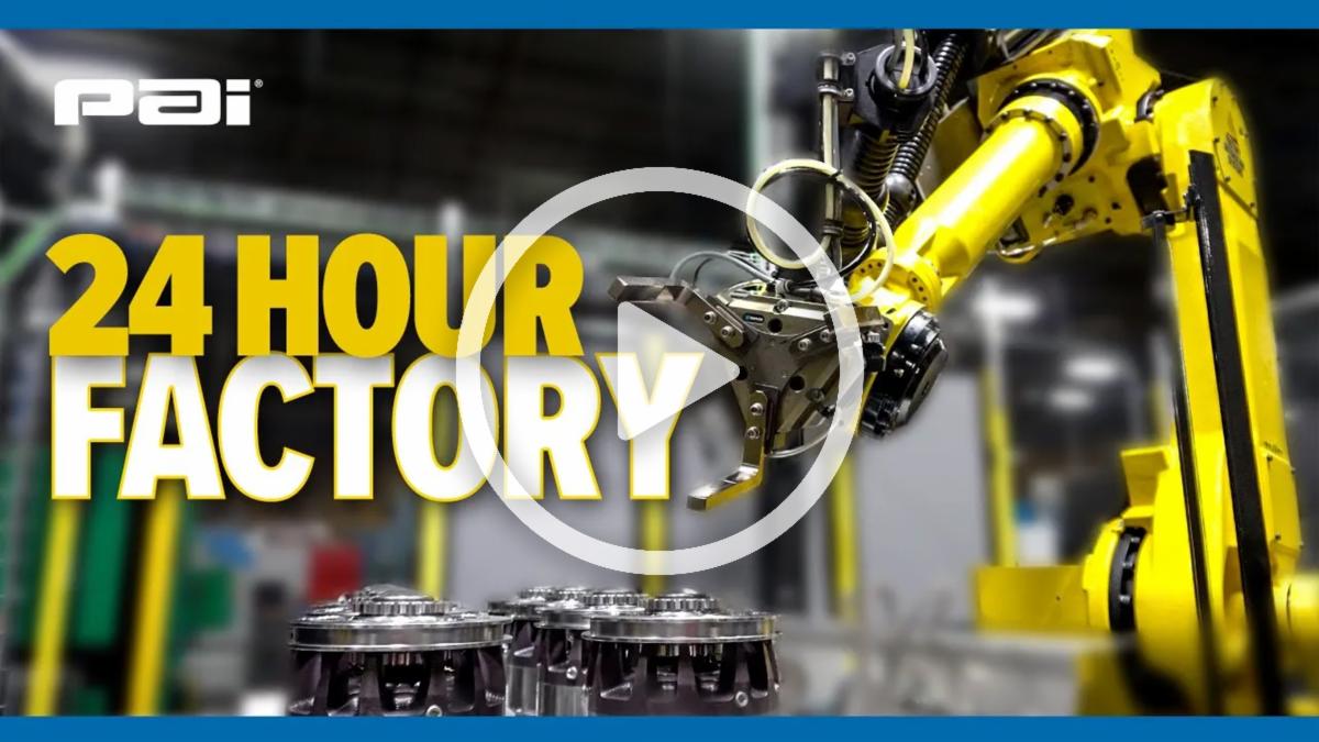 PAI Manufacturing Robotic Automation