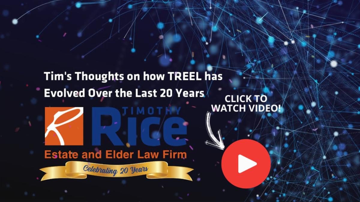 Tim's Thoughts on How TREEL Has Evolved Over the Last 20 Years