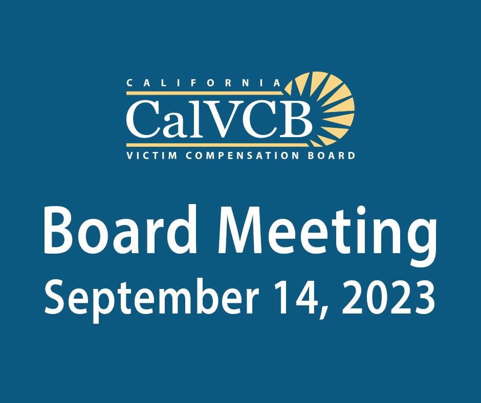 CalVCB Morning Coffee: September 14, 2023
