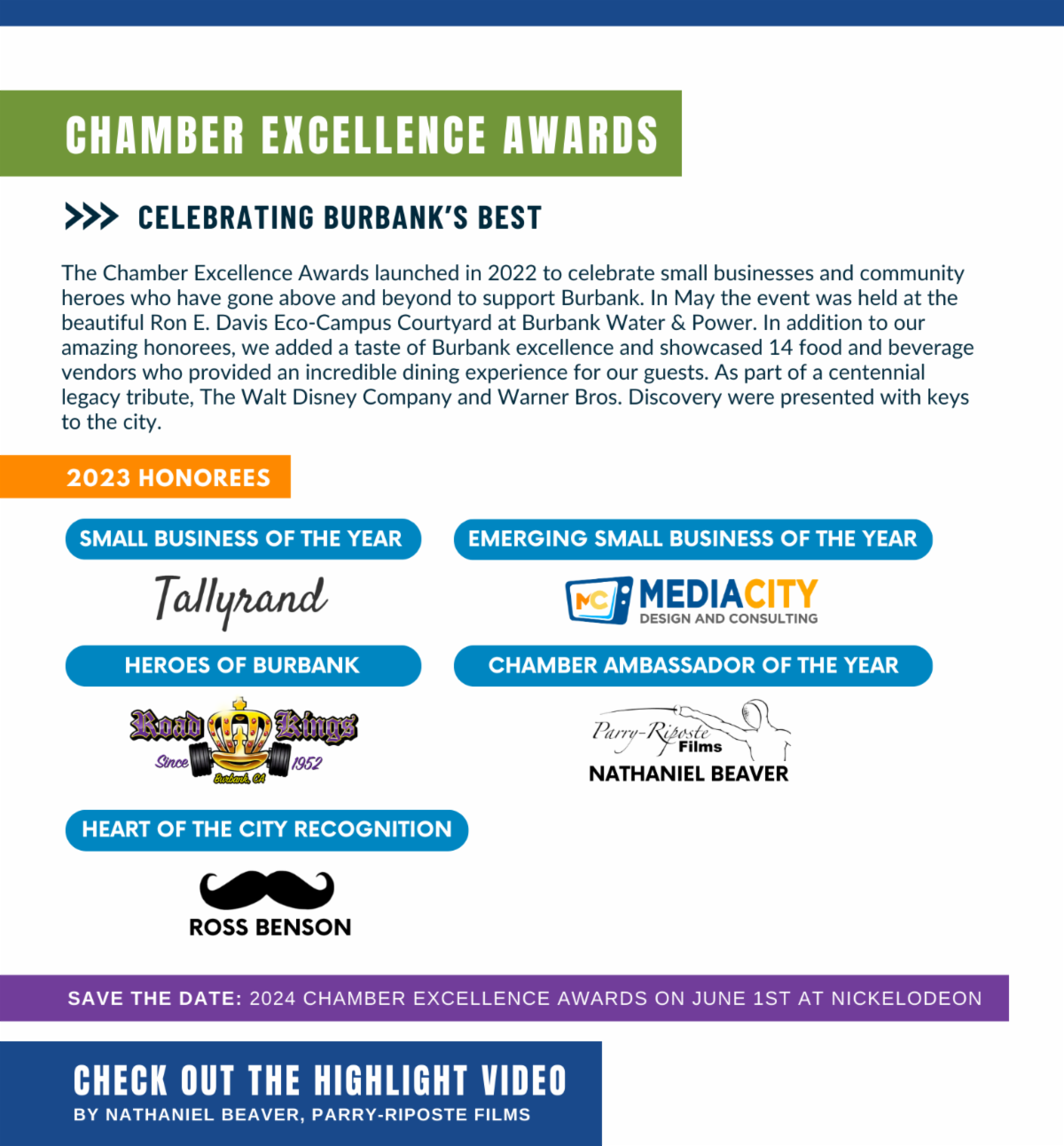 Burbank Chamber of Commerce Newsletter: A Year in Reflection - 2023 Top ...