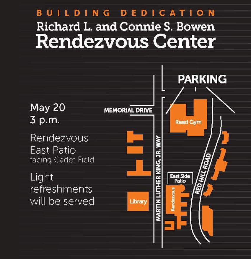 Rendezvous Center Dedication