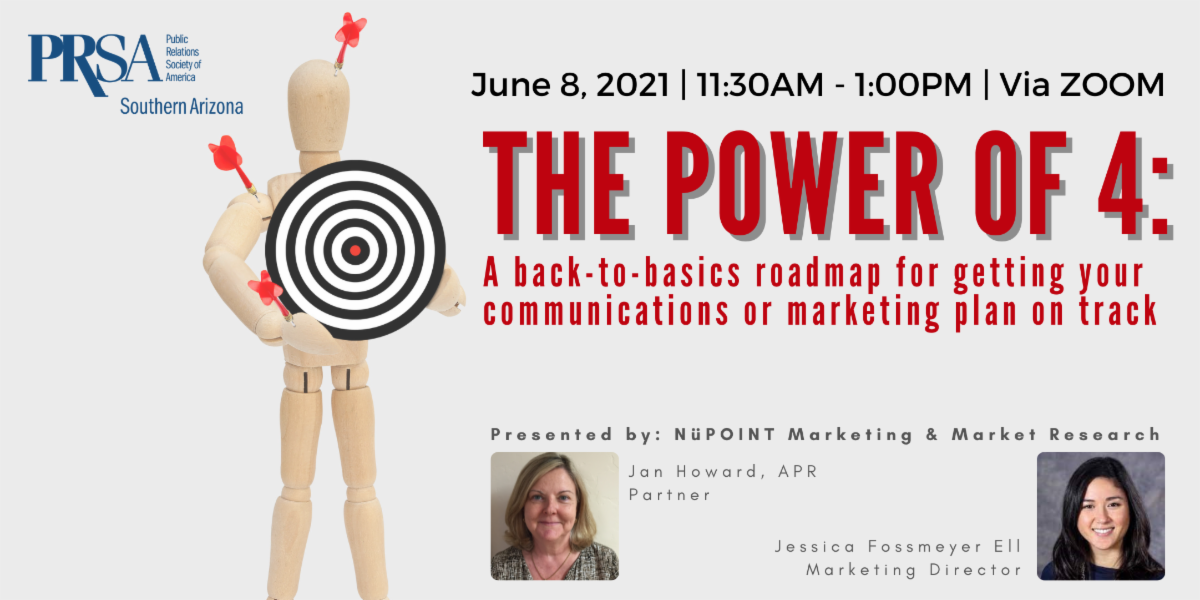 Learn the 4 Key Elements of a Strong Comms/Marketing Plan