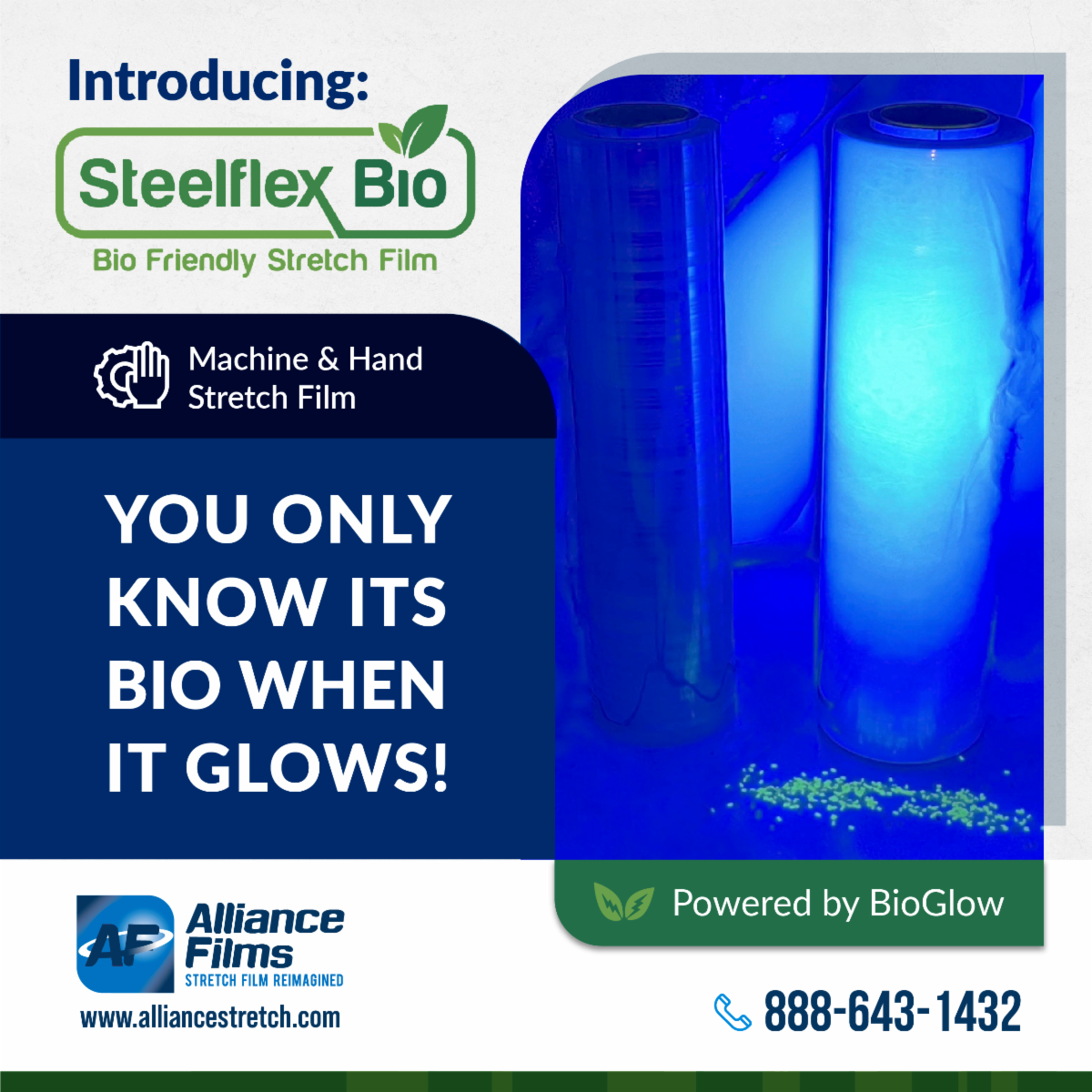 Introducing Steelflex Bio Machine & Hand Stretch Film