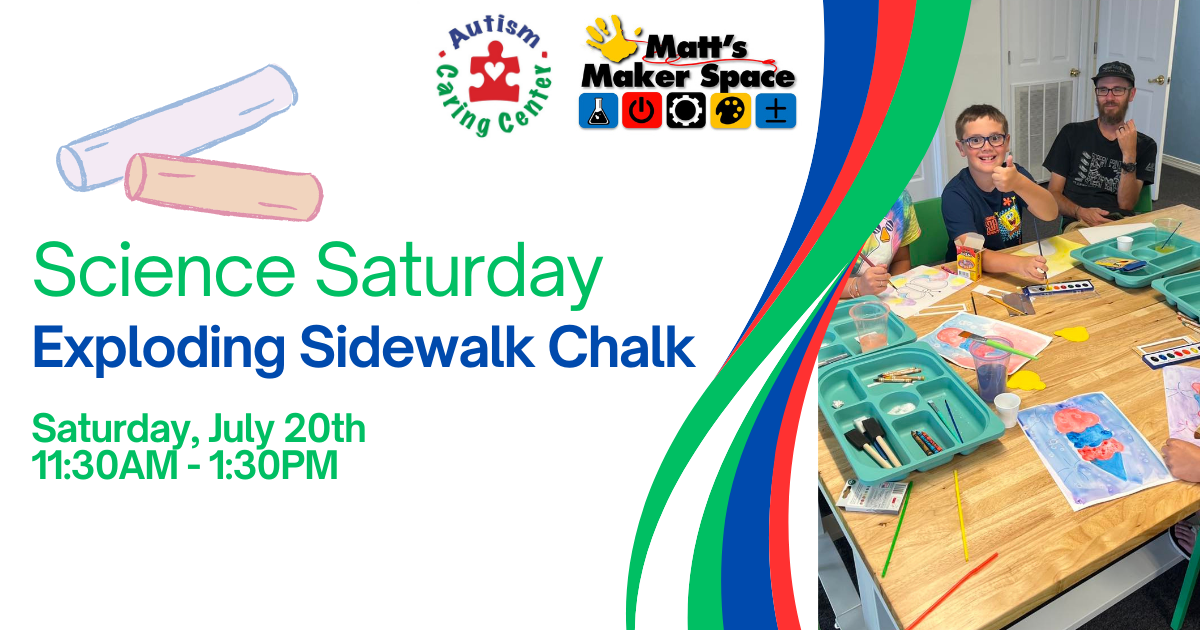 Science Saturday: Exploding Sidewalk Chalk