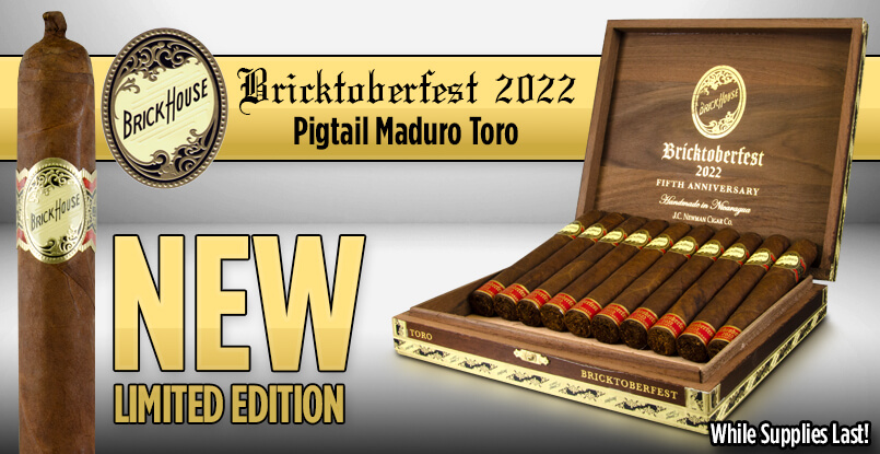 New Limited Edition - Brick House Bricktoberfest 2022 Pigtail Maduro ...