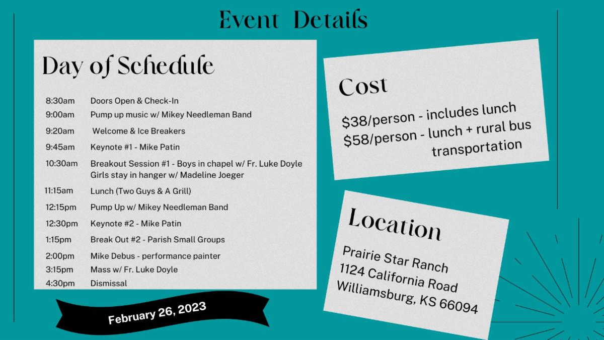 Join us for the 2023 Junior High Youth Rally