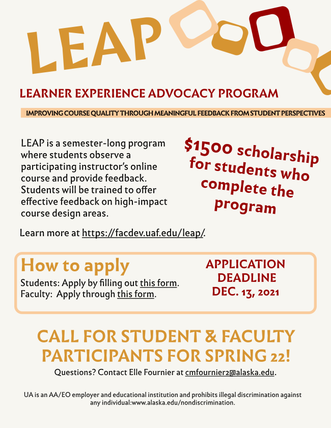 December 2021 Reach Out