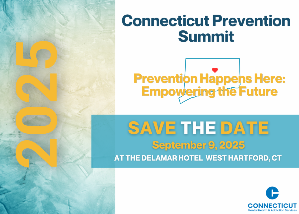 Save The Date: 2025 Connecticut Prevention Summit