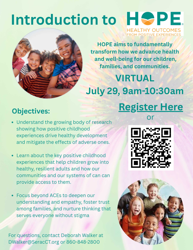 Introduction to HOPE (Healthy Outcomes from Positive Experiences ...