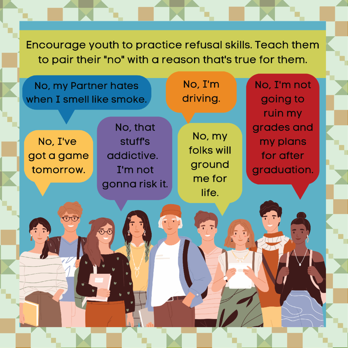 National Prevention Week 2023 Infographic for Wednesday- Cannabis