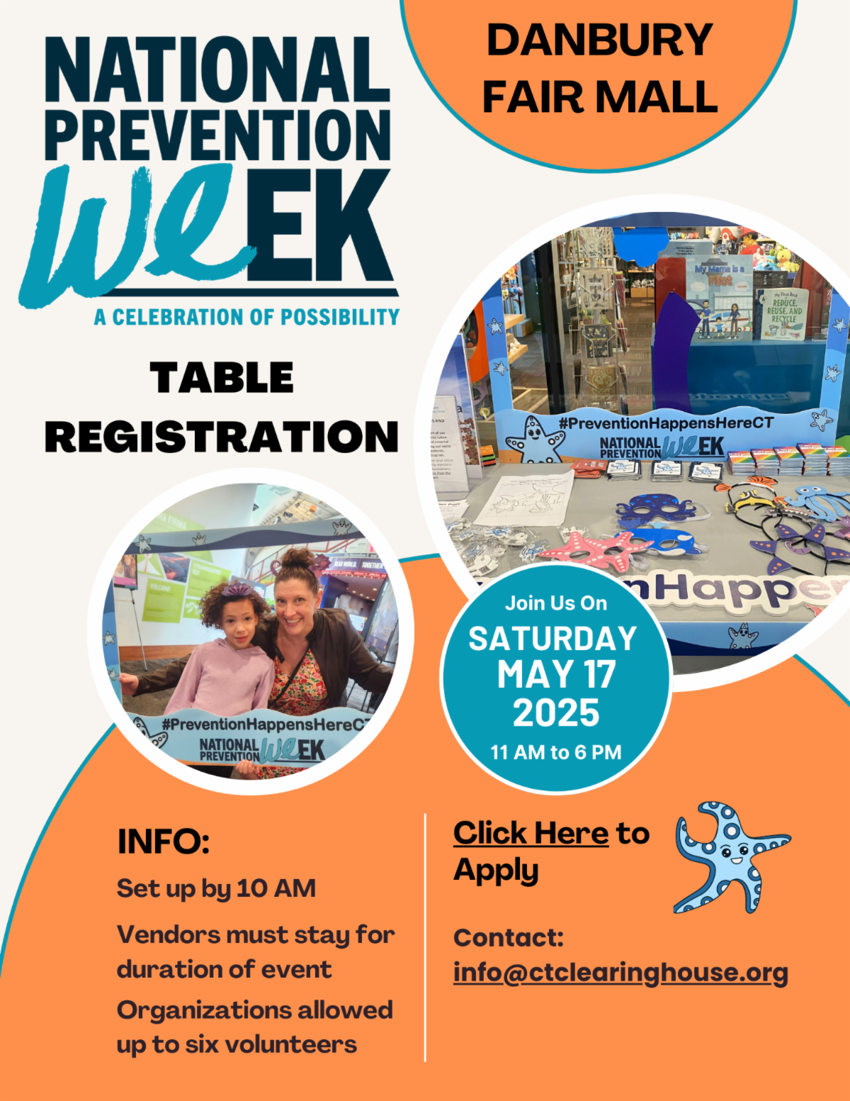 National Prevention Week 2025 - Table Registration! Final Days to ...