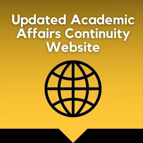 Academic Affairs @ The Beach Weekly Roundup