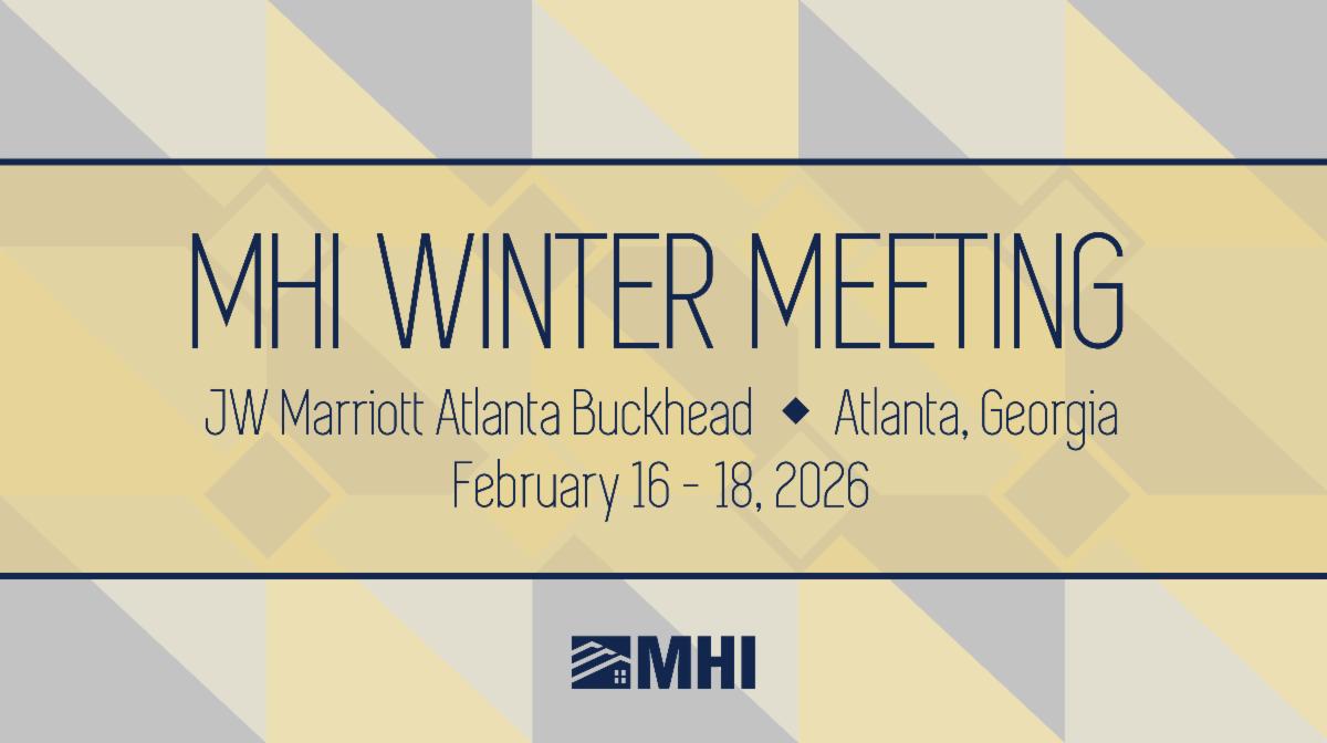 {Newsletter} MHI Congress & Expo Registration Open; MHCC Unanimously ...