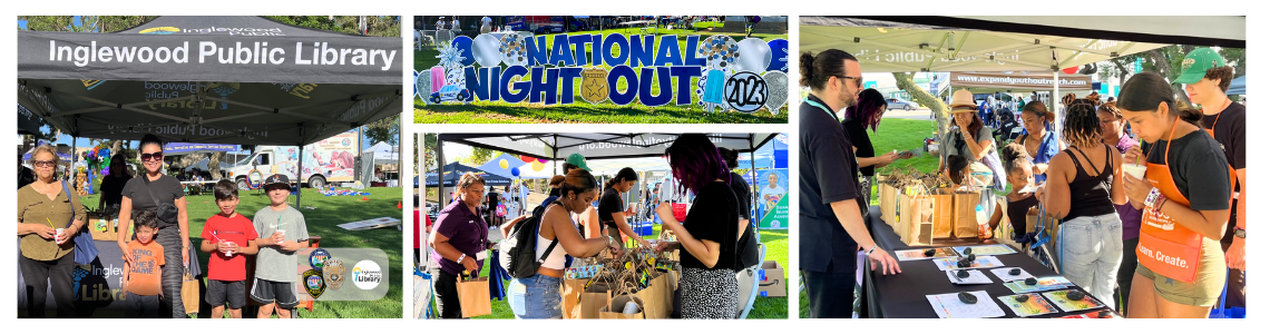 Inglewood Public Library Weekly Newsletter - August 7 - August 12, 2023