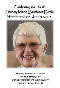 Celebrating the Life of Shirley Purdy