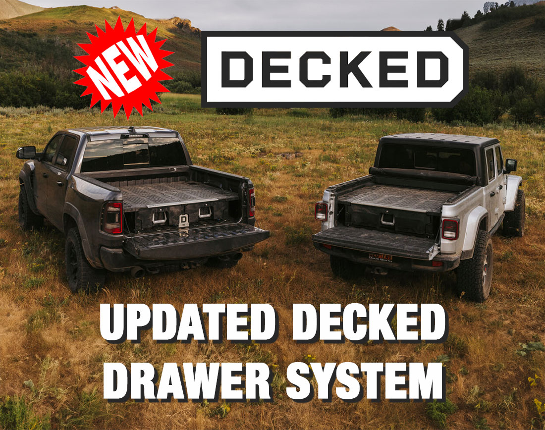 The New Decked Truck Bed Drawer System is here!
