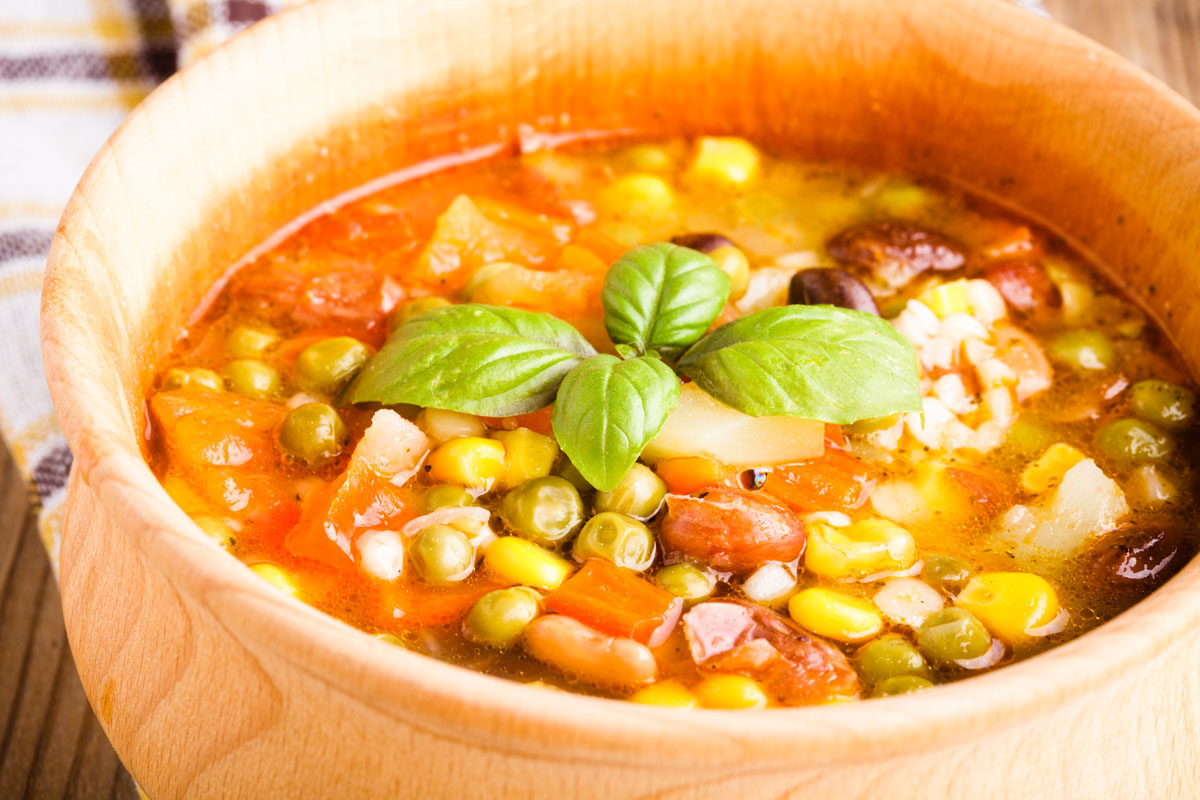 Check out this week's soup and Friday dinner menus