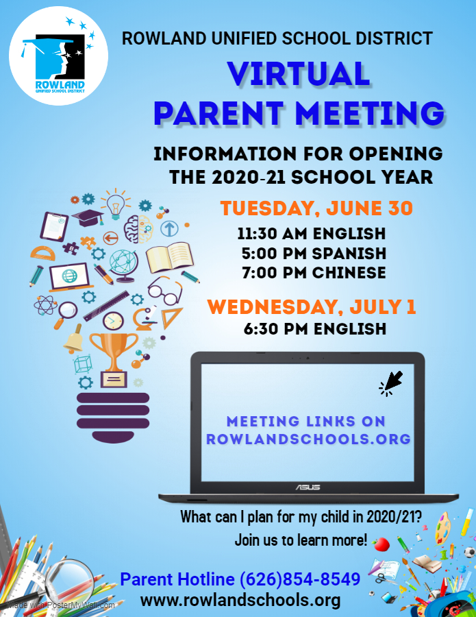 What Will School Look Like Next Year? RUSD Parent Video! Parent ...