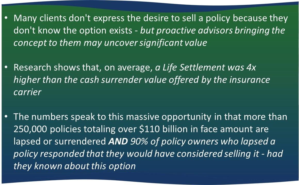What you need to know about Life Settlements