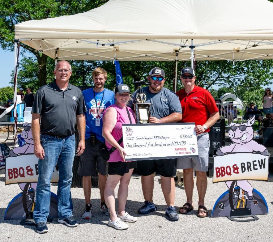 NEWS RELEASE BBQ & Brew at the Ballpark Raises $20,000 for Iowa Food Banks