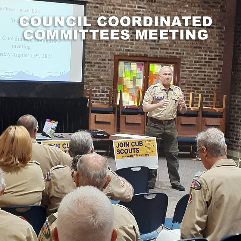 Reminder: The Council Coordinated Committees Meeting is next weekend!