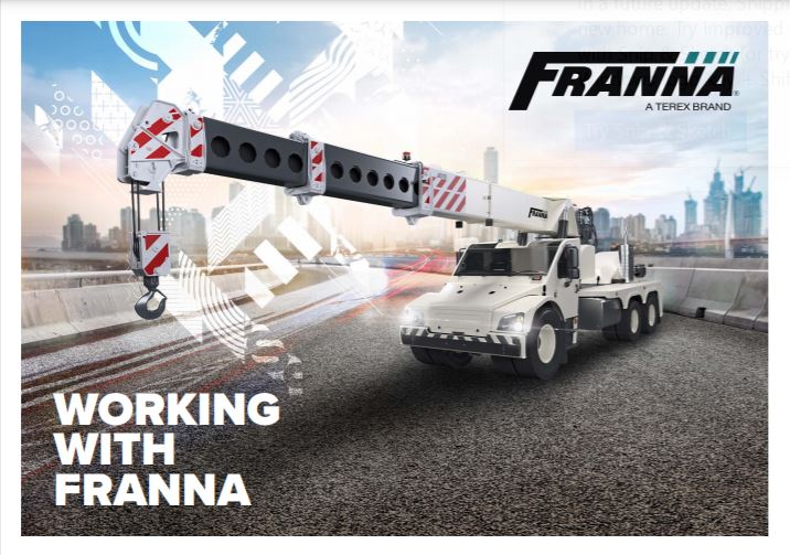 Franna Pick & Carry Cranes Have Landed – Let’s Partner!