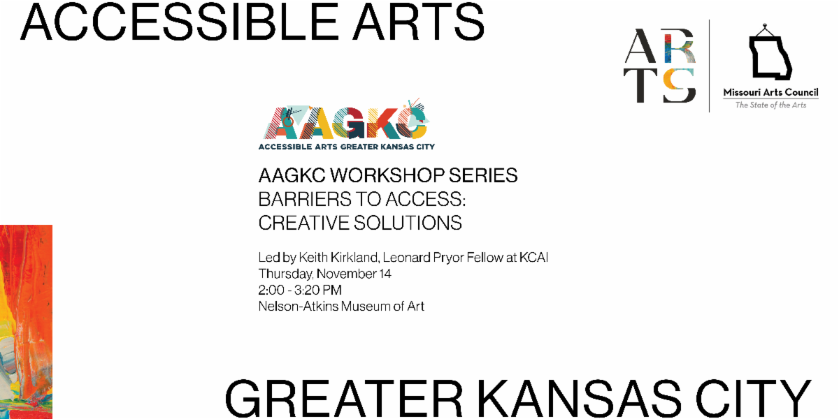 Accessible Arts Greater Kansas City Workshop | Barriers to Access ...
