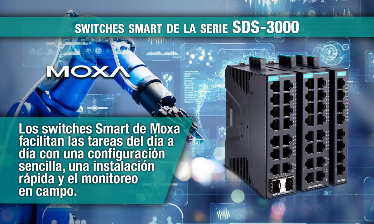 Switches Smart de la serie SDS-3000