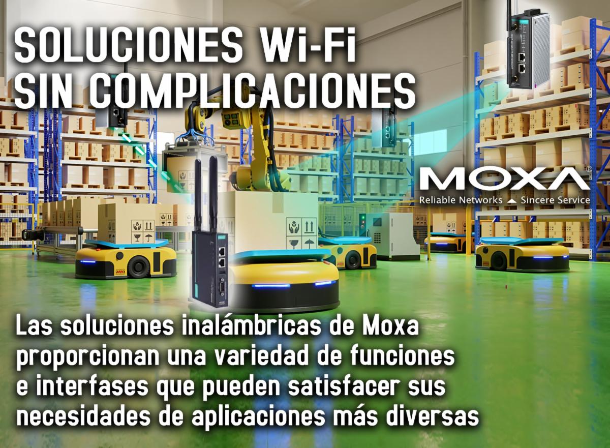 Movilidad Wi-Fi sin complicaciones con Moxa