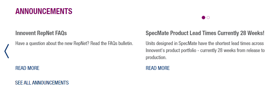 New Valent and Innovent RepNet