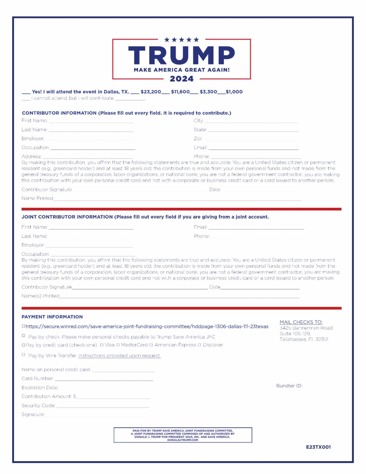 The Lt. Governor hopes to see you at President Trump's upcoming event ...