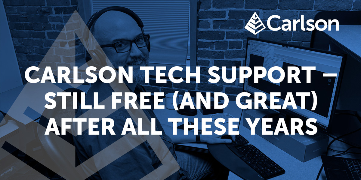 Carlson April 2025 News – LotNET annotation video, Carlson User Conference is just around the ...