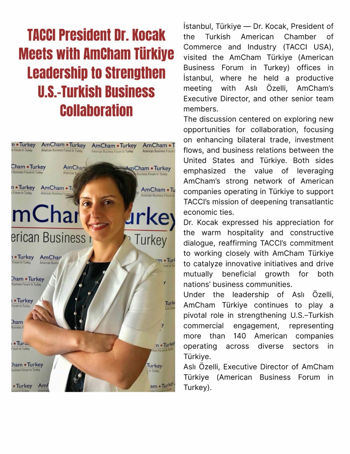 Inside TACCI-USA Fall 2025: Trade, Innovation & Global Diplomacy
